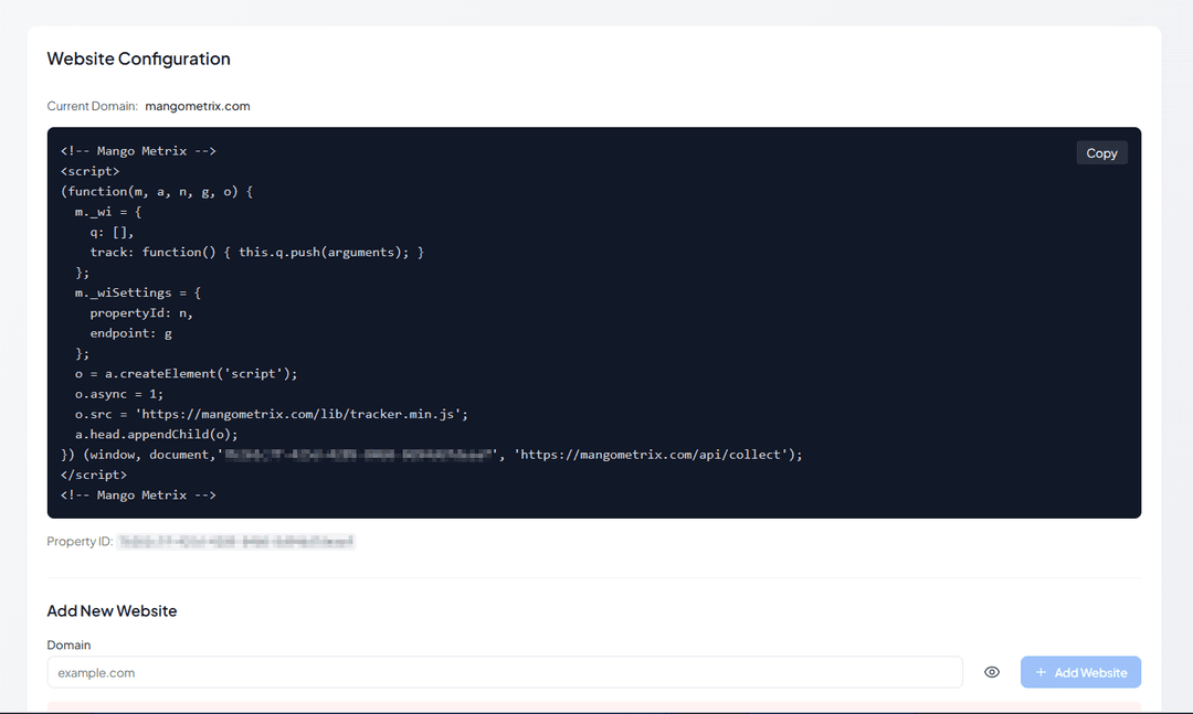 Mango Metrix | All-in-One AI Web Analytics & Complete User Tracking